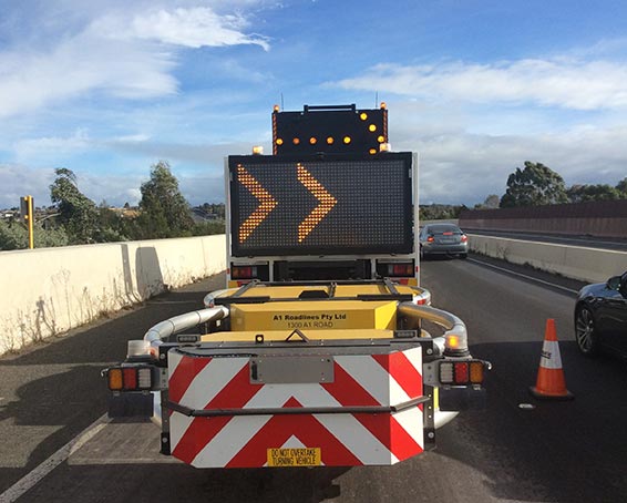 Truck-Mounted Attenuators Victoria - Australian Portable Sign Hire